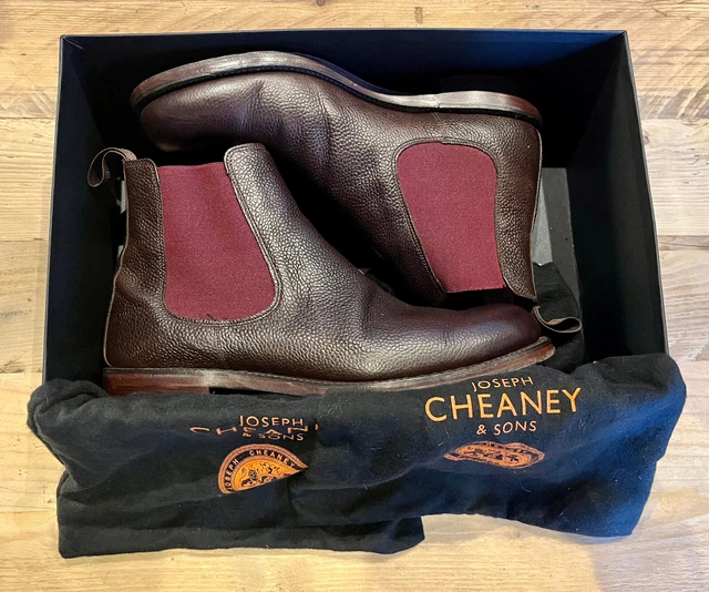 CHEANEY WALNUT FULL grain dealer boots, 8F, vgc £60.00 - PicClick UK