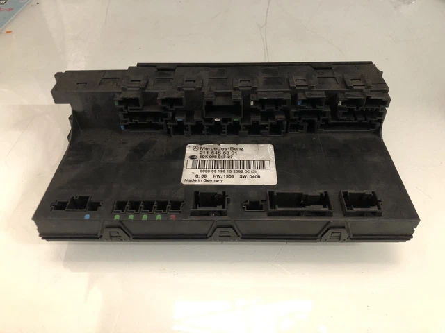 MERCEDES E CLASS W211 Rear Sam Fusebox - 2115455301 £39.95 - PicClick UK