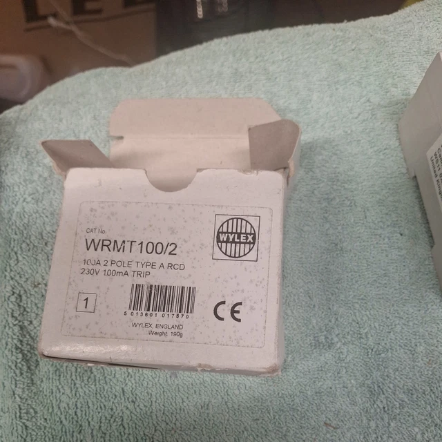 WYLEX DOUBLE POLE 100A RCD WRMT100/2 100mA £5.42 - PicClick UK