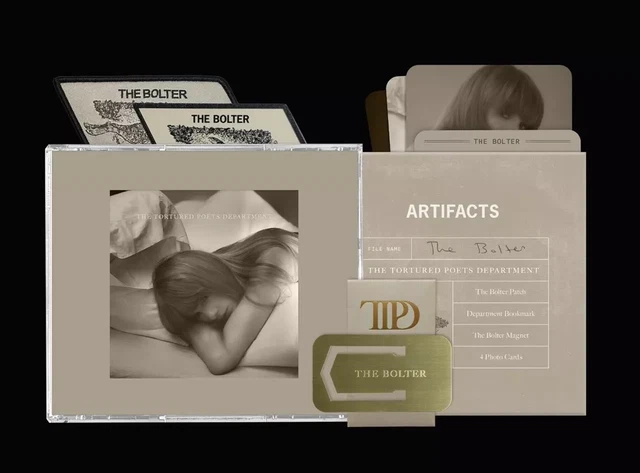 TAYLOR SWIFT THE Tortured Poets Department Collectors Edition Deluxe CD Bolter 4 EUR 24,52 ...