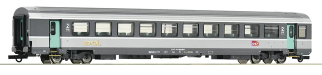 ROCO 74541 HO Gauge SNCF B10rtu 2nd Class Corail Saloon Coach VI £61.00 ...
