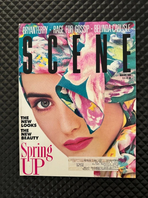 SCENE MAGAZINE MAR/APR 1988 Bryan Ferry Belinda Carlisle EUR 12,81 ...