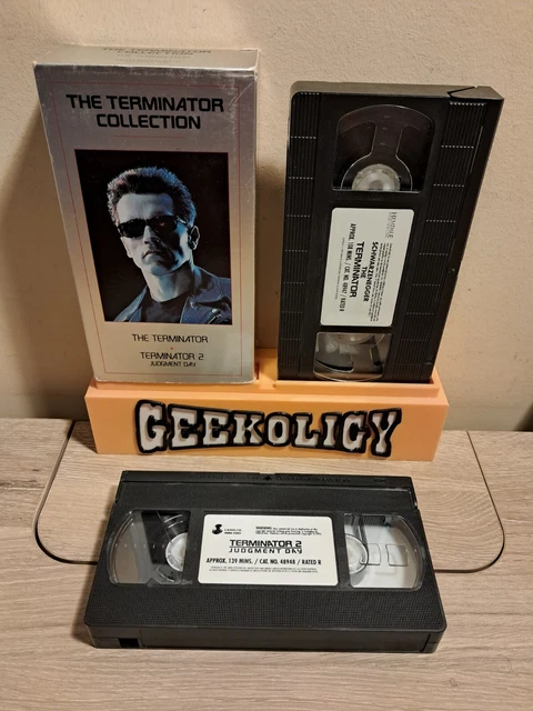 THE TERMINATOR COLLECTION (VHS, 1991 Carolco 2-Tape Set) Arnold ...