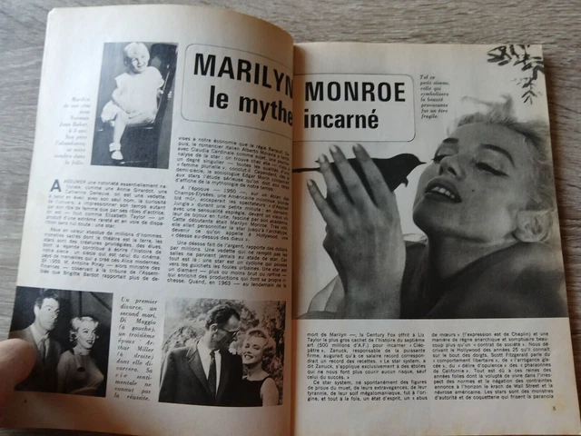 SHEILA HALLYDAY MARILYN Monroe Elvis Presley M.mathieu B.bardot James ...