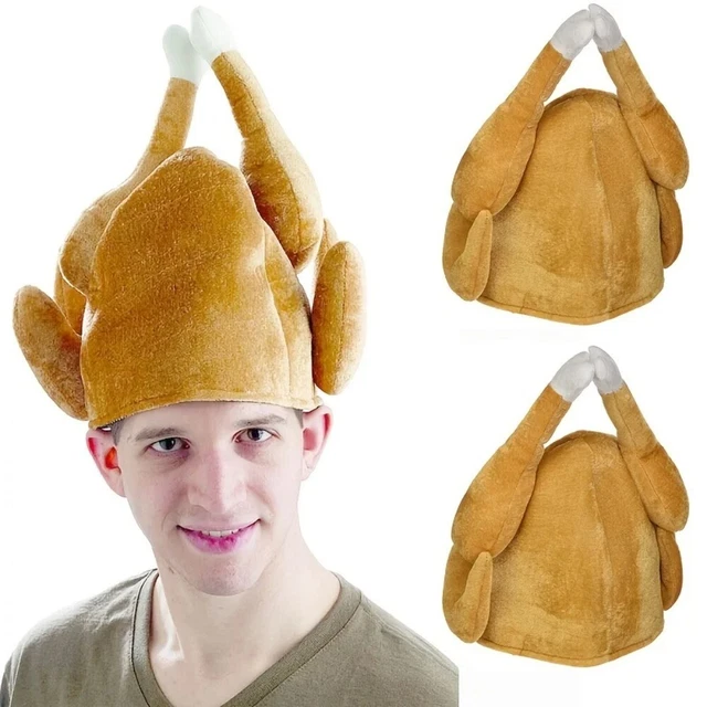 FANCY COSTUME CARNIVAL Chicken Leg Hat Turkey Hat Adult £5.45 - PicClick UK