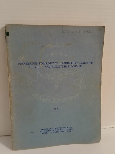 PROCEDURES FOR ROUTINE Laboratory Diagnosis Of Virus And Rickettsial ...