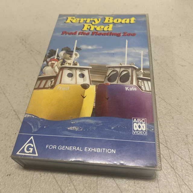 FERRY BOAT FRED , Fred The Floating Zoo On VHS Cleaned And Tested £6.18 ...