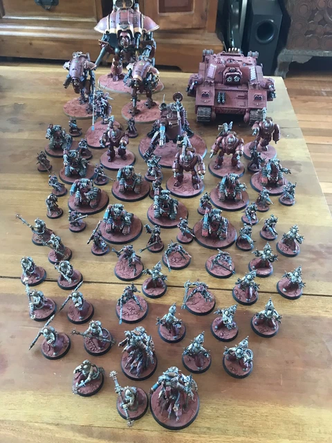 WARHAMMER 40K ADEPTUS Mechanicus Admech Huge Army W Imperial Knights ...