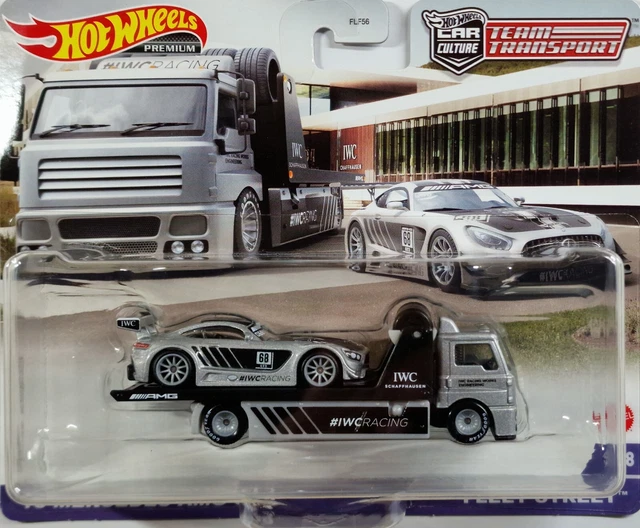 HOT WHEELS PREMIUM Team Transport ´16 MERCEDES-AMG GT3 FLEET STREET IWC ...