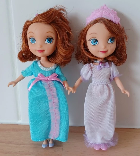 DISNEY SOFIA THE First Princess Dolls Mattel X2 5" Tall #16 £5.99 ...