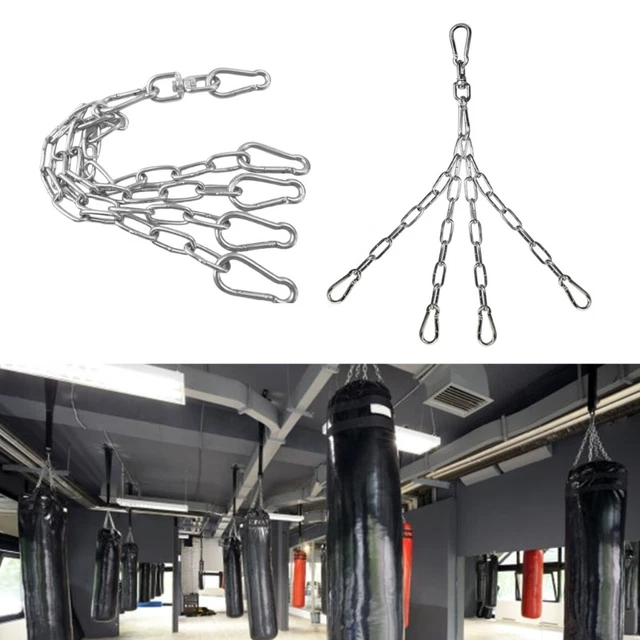 STRONG PUNCH BAG Hanger Boxing Bag Connecting Hook Chain with 4 ...