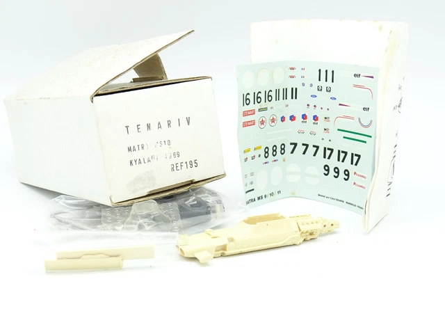 TENARIV KIT À Monter 1/43 - F1 Matra Simca MS10 Kyalami GP 1969 EUR 45 ...