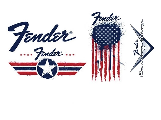 FENDER TELECASTER CUSTOM Guitar Decal Headstock Decal Waterslide Logo ...