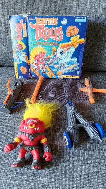 THE ORIGINAL BATTLE Trolls - Spring Activated Crossbow Launches An ...