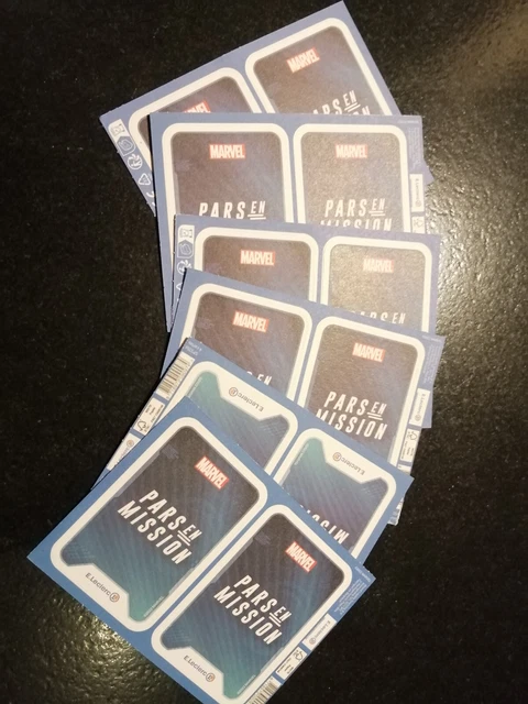 LOT DE 6 packs de cartes Leclerc Marvel 2022 EUR 2,00 - PicClick FR