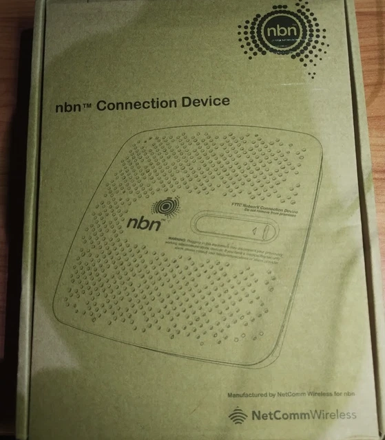 NBN NETCOMMWIRELESS FTTC Network Connection Device Model NDD-0300 $90. ...