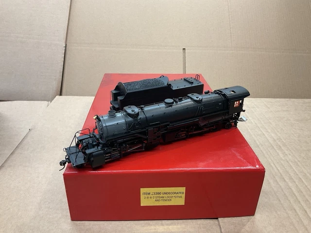PROTO 2000 HO Scale Steam Locomotive 2-8-8-2 Articulated Unlettered ...