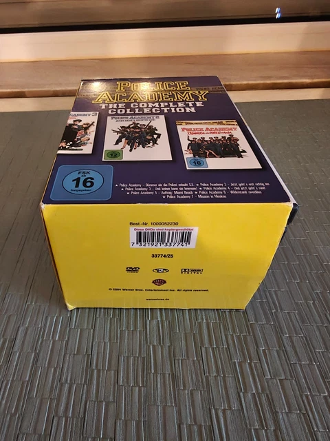 POLICE ACADEMY 1-7 The Complete Collection (Box Set) DVD - Film - Movie ...