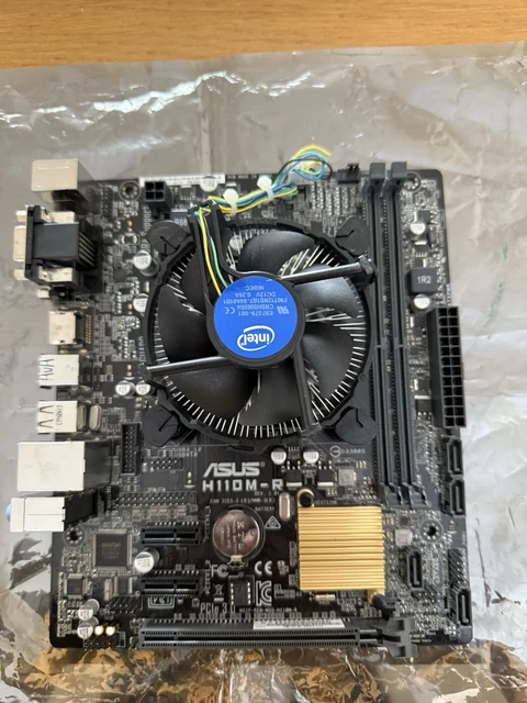 ASUS H110M-R SOCKET LGA1151 i5-6400 cpu Micro ATX M’board - no I/O ...