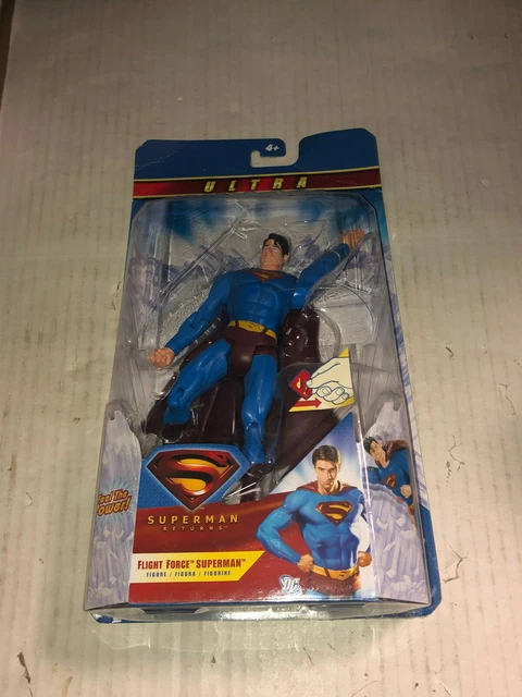 MATTEL SUPERMAN RETURNS Ultra FLIGHT FORCE SUPERMAN Action Figure NEW £ ...