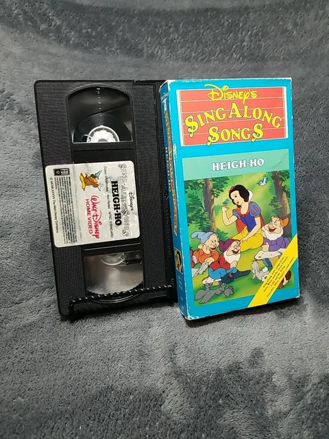 DISNEY SING ALONG Songs: Heigh-Ho [VHS] Disney Sing-Along VHS Tape Used ...