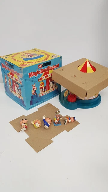 VINTAGE CORGI TOYS 852 Magic Roundabout Carousel in Original Box 1972 ...