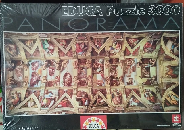 PUZZLE EDUCA 3000 Sistine Chapel EUR 65,00 - PicClick DE
