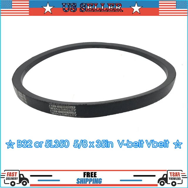 B32 OR 5L350 5/8 x 35in V-belt Vbelt $22.20 - PicClick CA