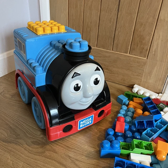MEGA BLOCKS THOMAS The Tank Engine Large Character Storage And Bricks £ ...
