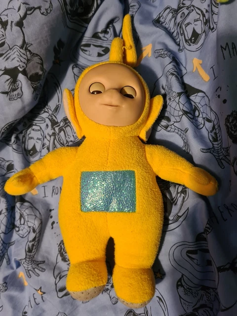 VINTAGE RETRO TELETUBBIES Laa Laa Plush Soft Toy With Rolling Eyes 1996 ...
