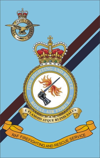 RAF ROYAL AIR Force Firefighting And Rescue General Veterans Magnet £3. ...