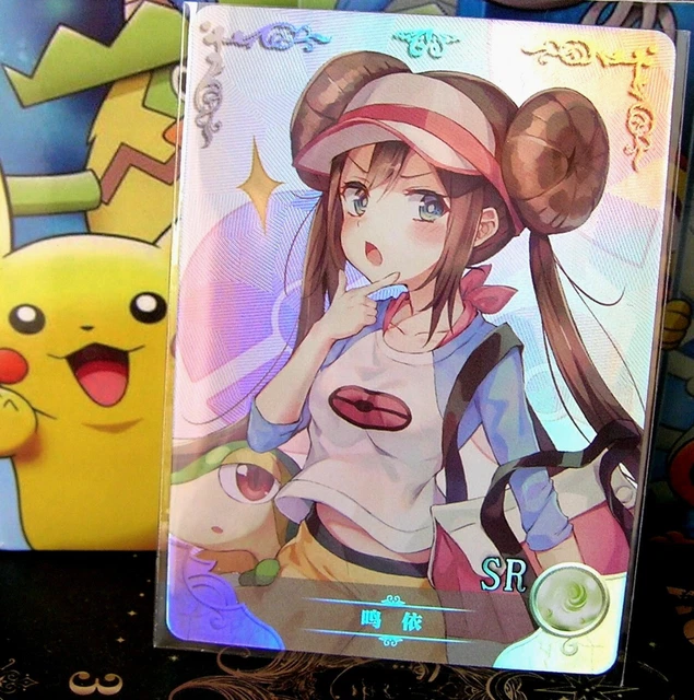 ROSA POKEMON CARTE RARE NEUVE Goddess Story Anime Waifu Holo NS-03 EUR ...