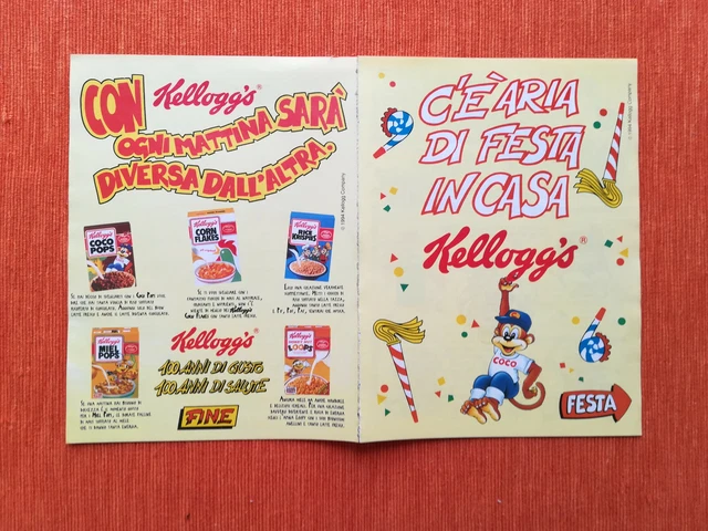KELLOGG'S& 1994 ORIGINAL ADVERTISING PAPER ADVERTISING (front-back) £4. ...