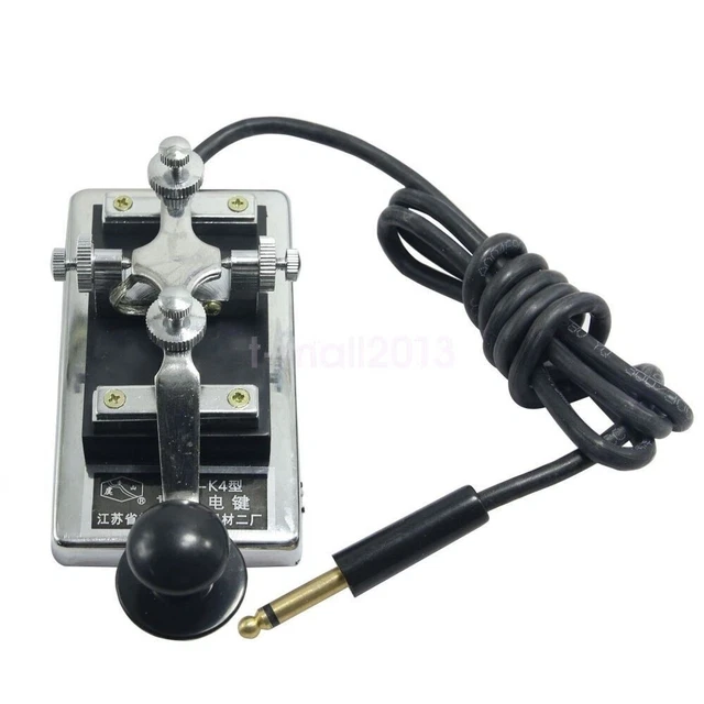 Morse Code Trainer Cw Radio K4 Key Chamber Shortwave Radio Telegraph Key £50 40 Picclick Uk