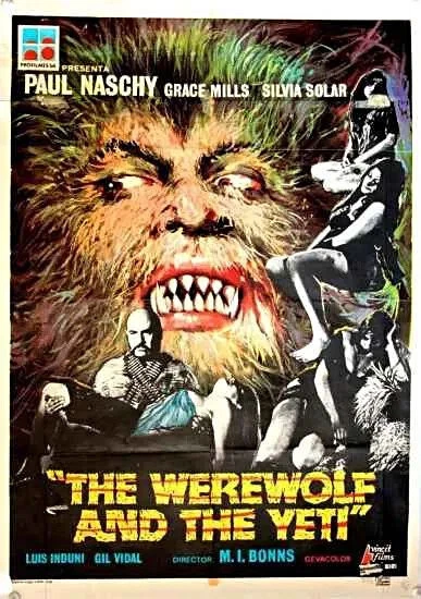 THE WEREWOLF AND THE YETI (70'S) - Classic Horror - PD £3.50 - PicClick UK