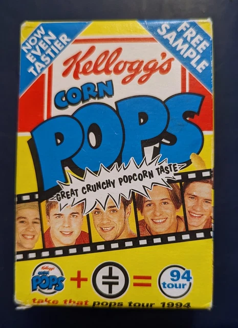 LIMITED EDITION - Take That Kellogg's Corn Pops - 1994 Tour - Unopened ...