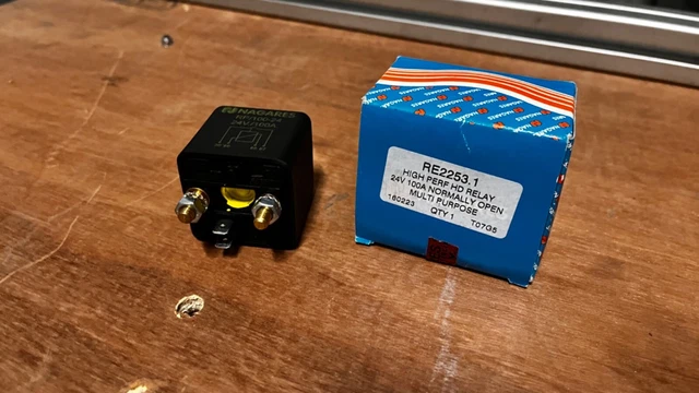 NAGARES RP/100-24 HIGH Performance Hd Relay 24V 100A Normally Open ...