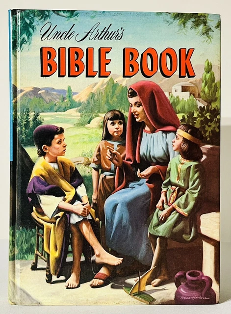 VINTAGE UNCLE ARTHURS Bible Book 1968 Hard Cover Illustrated Arthur S ...