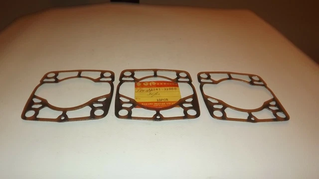 SUZUKI GT380. SET 3 Gaskets D'em Base Down Cylinders Ref: 11241-33000 ...