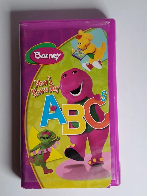 BARNEY (VHS) NOW I Know My ABC's + 30 Minute Barney Feature & Music ...