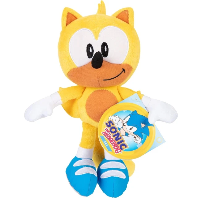 JAKKS PACIFIC PELUCHE SONIC THE HEDGEHOG (RAY THE FLYING SQUIRREL) 22cm ...