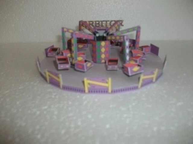 FUN FAIR CARD Model 00 Scale Orbitor,Fairground Model,Card Kit ...
