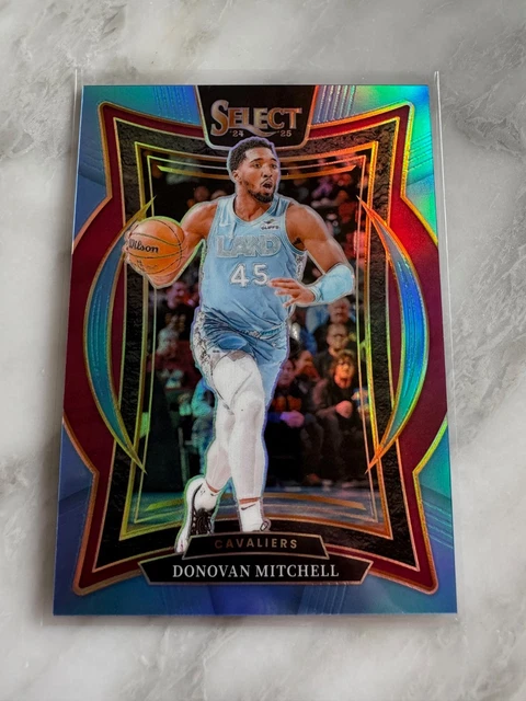 2024-25 SELECT DONOVAN Mitchell Blue Prizm Concourse #184/299 $3.25 ...