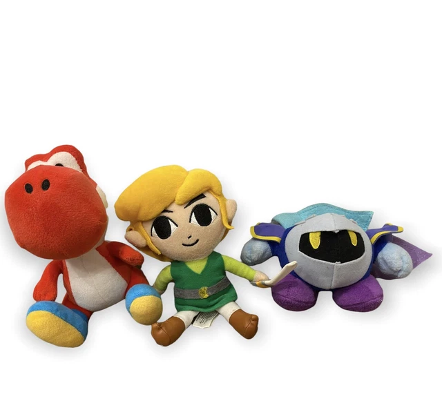 NINTENDO SUPER MARIO Bros Red Yoshi Meta Knight Link Plush Bundle £28. ...
