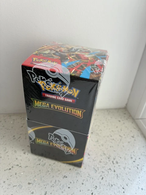 POKÉMON TCG Mega Evolutions Half Booster Box (18 Packs) sealed £99.48 ...
