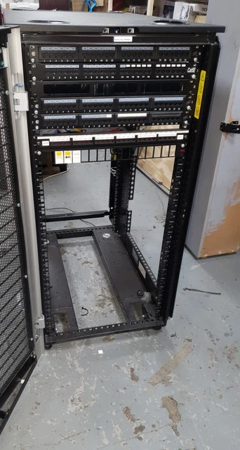 SALE ! DELL 2420 24u Server Rack Enclosure Cabinet used £350.00 ...