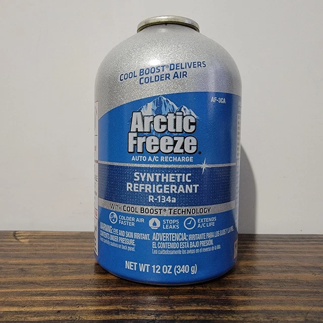 ARCTIC FREEZE R-134A / AF-3CA Cool Boost Technology 12oz ( 340 g ) $24. ...