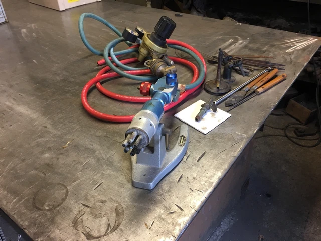 GLASS MAKING GLASS BlowingTorch Jencons Rotajet Turret Head £41.00 ...