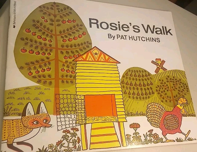 VINTAGE ROSIE'S WALK by Pat Hutchins Scholastic 1968 Childrens Book ...