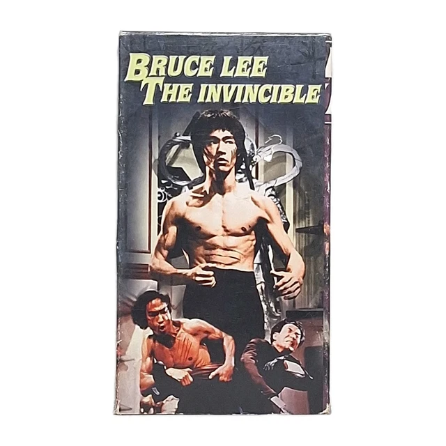 BRUCE LEE THE Invincible VHS (Good Times) Tested VG OOP Fast Shipping £ ...